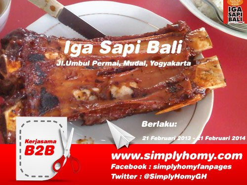 iga-sapi-bali - Simply Homy Guest House